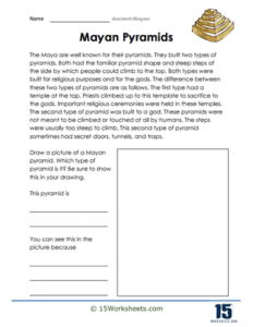 Ancient Mayan Worksheets - 15 Worksheets.com