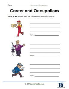 Careers and Occupations Worksheets | Understand Work Roles - 15 ...