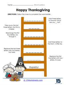 Word Ladders Worksheets | Vocabulary and Spelling - 15 Worksheets.com