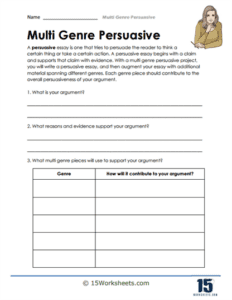 Persuasive Writing Worksheets | Heighten Impact - 15 Worksheets.com