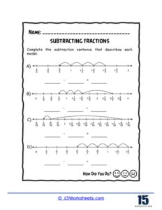 Subtracting Fractions Worksheets - 15 Worksheets.com