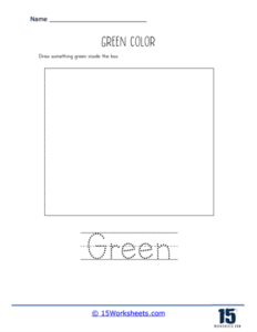 The Color Green Worksheets | Nature-Inspired Tones and Hues 15 ...