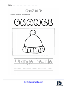 Orange Worksheets | Creative Color Activities - 15 Worksheets.com