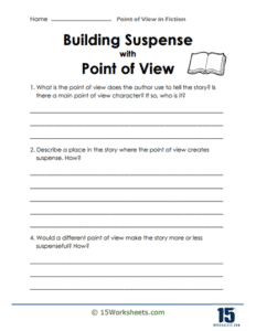 Point of View Worksheets | Reading Skills - 15 Worksheets.com