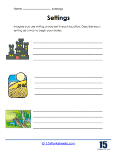 Story Settings Worksheets | Reading Collection - 15 Worksheets.com