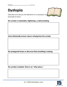 Genres of Literature Worksheets - 15 Worksheets.com