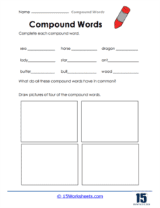 Compound Words Worksheets - 15 Worksheets.com