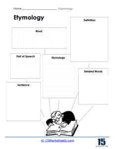 Etymology Worksheets | Trace Origins - 15 Worksheets.com