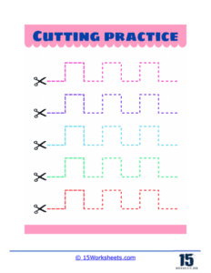 Cutting Practice Worksheets - 15 Worksheets.com