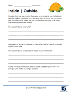Mindfulness Worksheets | Thoughtful PDFs - 15 Worksheets.com