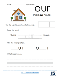 Kindergarten Sight Word Worksheets | High-Frequency Words - 15 ...