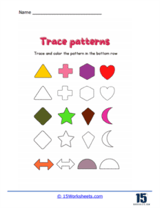 Extend the Pattern Worksheets - 15 Worksheets.com