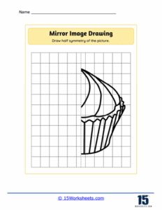 Mirror Images Worksheets | Pattern Skills - 15 Worksheets.com