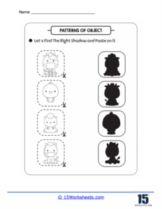Patterns of Objects Worksheets - 15 Worksheets.com