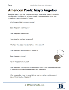 American Literature Worksheets - 15 Worksheets.com