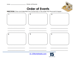 Order of Events Worksheets | Chronological Sequencing - 15 Worksheets.com