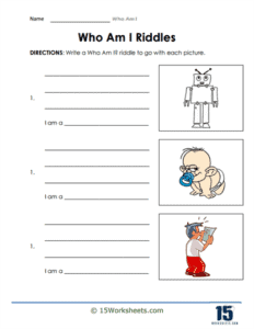 Who Am I? Worksheets | Critical Thinking - 15 Worksheets.com