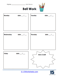 Bell Work Worksheets | Activate Minds - 15 Worksheets.com
