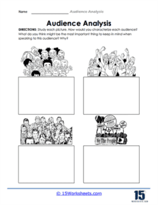 Audience Analysis Worksheets - 15 Worksheets.com