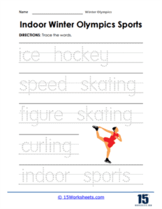 Winter Olympics Worksheets - 15 Worksheets.com