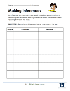 Inferences Worksheets - 15 Worksheets.com