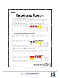 Decomposing Numbers Worksheets - 15 Worksheets.com