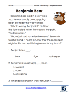 Grade 2 Reading Comprehension Worksheets - 15 Worksheets.com