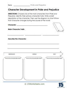 Pride and Prejudice Worksheets - 15 Worksheets.com