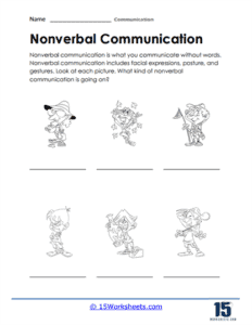 Communication Worksheets | Verbal & Nonverbal Skills - 15 Worksheets.com