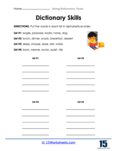Using References Worksheets | Source Mastery - 15 Worksheets.com