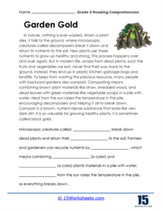 Grade 3 Reading Comprehension Worksheets - 15 Worksheets.com