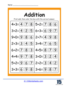 Adding Objects Worksheets - 15 Worksheets.com