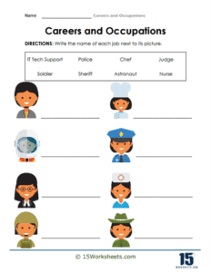 Careers and Occupations Worksheets | Understand Work Roles - 15 ...