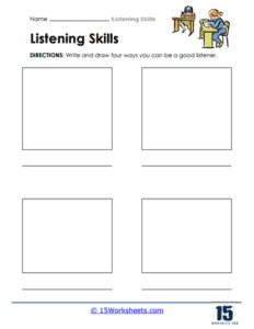 Listening Skills Worksheets - 15 Worksheets.com