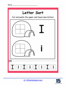 Letter I Worksheets | Alphabet Series - 15 Worksheets.com