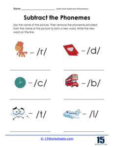 Phonics Worksheets - 15 Worksheets.com