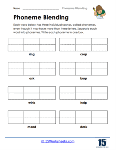 Phonics Worksheets - 15 Worksheets.com