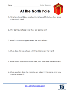 Polar Express Worksheets | Classic Literature - 15 Worksheets.com