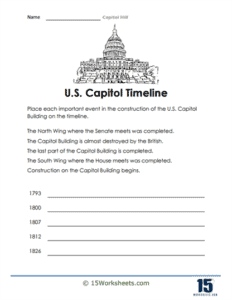 Capitol Hill Worksheets - 15 Worksheets.com