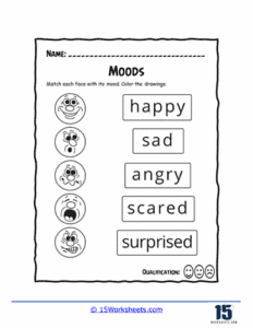 Feelings Worksheets - 15 Worksheets.com