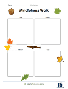 Mindfulness Worksheets | Thoughtful PDFs - 15 Worksheets.com