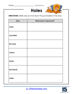 Symbolism Worksheets | Literary & Visual - 15 Worksheets.com