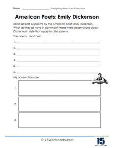 American Literature Worksheets - 15 Worksheets.com