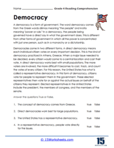 Grade 4 Reading Comprehension Worksheets - 15 Worksheets.com