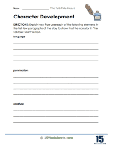 Tell Tale Heart Worksheets - 15 Worksheets.com
