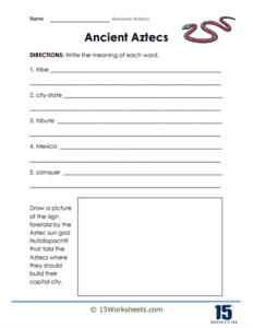 Ancient Aztecs Worksheets - 15 Worksheets.com