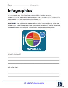 Infographics Worksheets - 15 Worksheets.com