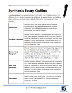 Synthesis Worksheets | Craft Strong Arguments - 15 Worksheets.com