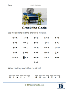 Crack the Code Worksheets - 15 Worksheets.com