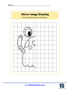 Mirror Images Worksheets | Pattern Skills - 15 Worksheets.com